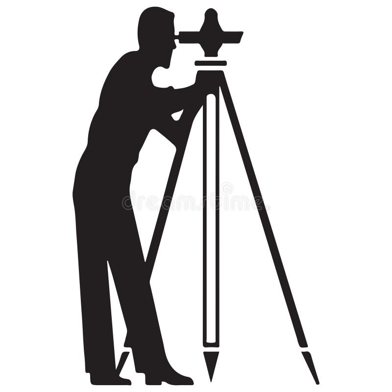 Land Survey Logo Vector Design Stock Vector - Illustration of surveyor ...