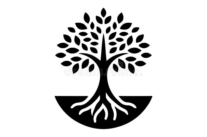 Abstract Tree of Life Vector Illustration for Logos Stock Vector ...