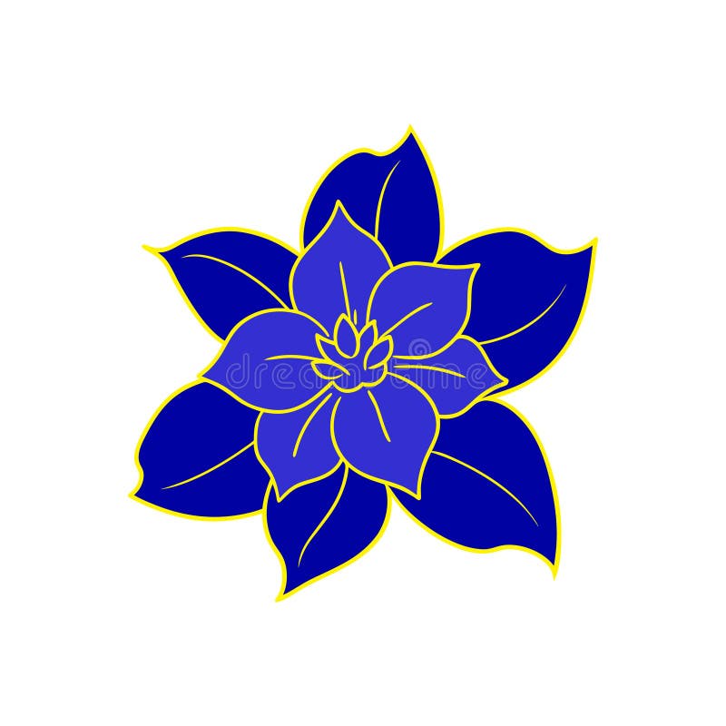 Jasmine Flower Vector – Delicate and Timeless Floral Design Stock ...