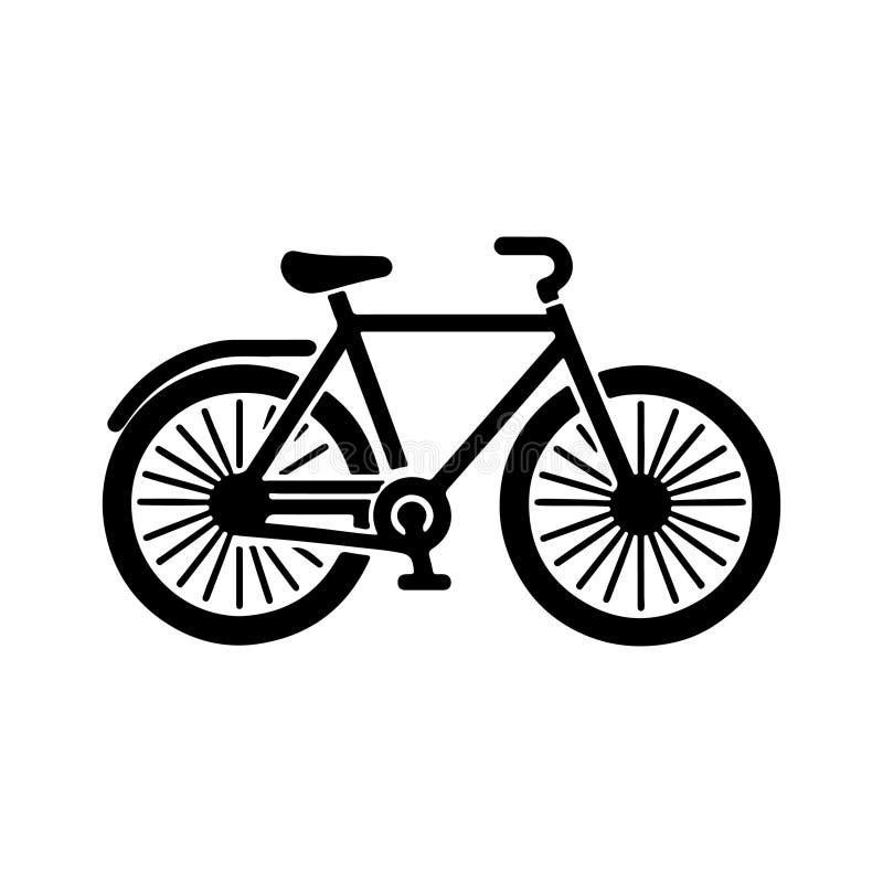 Sleek Modern Bicycle Design for Urban Commuting Stock Vector ...