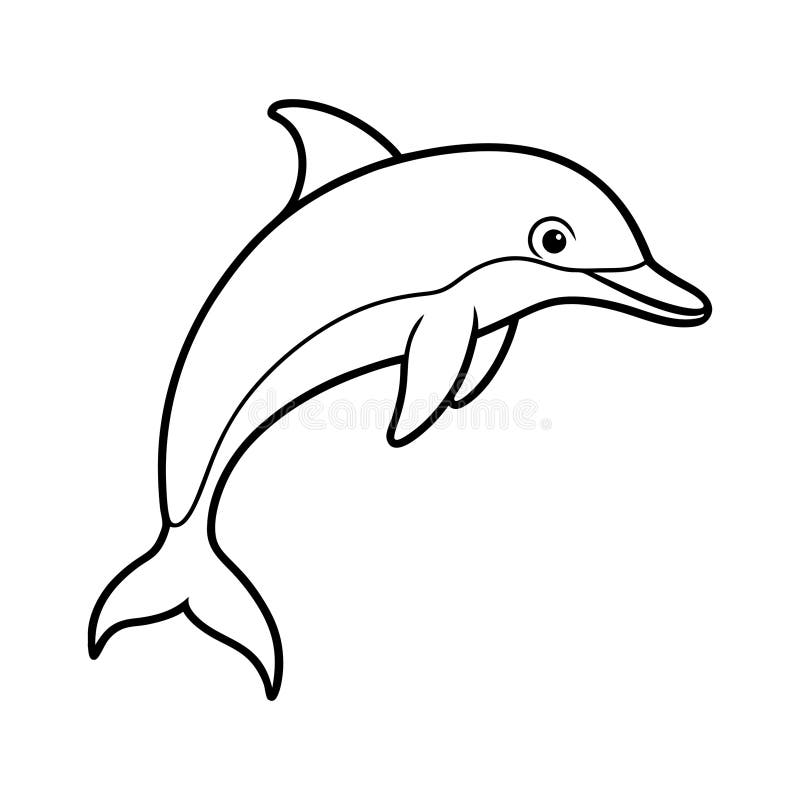 Dolphin Vector Realistic Stock Illustrations – 332 Dolphin Vector ...
