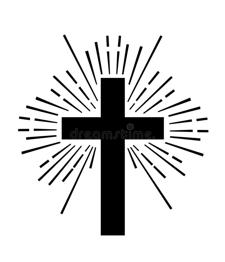Christian Cross Rays Stock Illustrations – 2,839 Christian Cross Rays ...