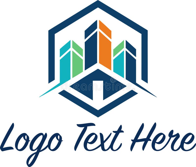 Abstract Skyscraper Builder & Real Estate Logo Design - Real Estate. 06 ...