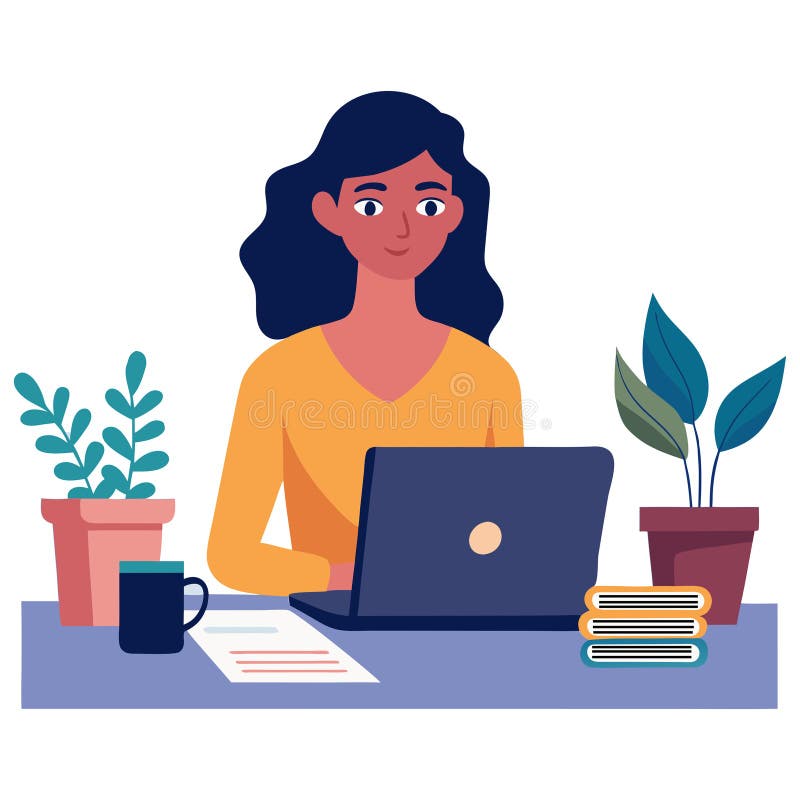 Freelance Work Abstract Concept and Digital Vector Art Illustration ...