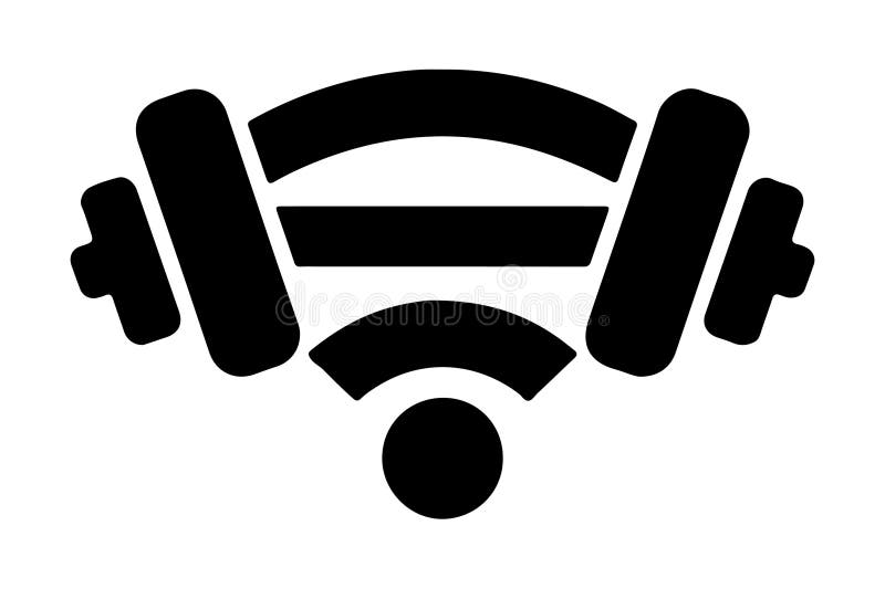 Creative Logo for Online Fitness Live Streaming Stock Vector ...