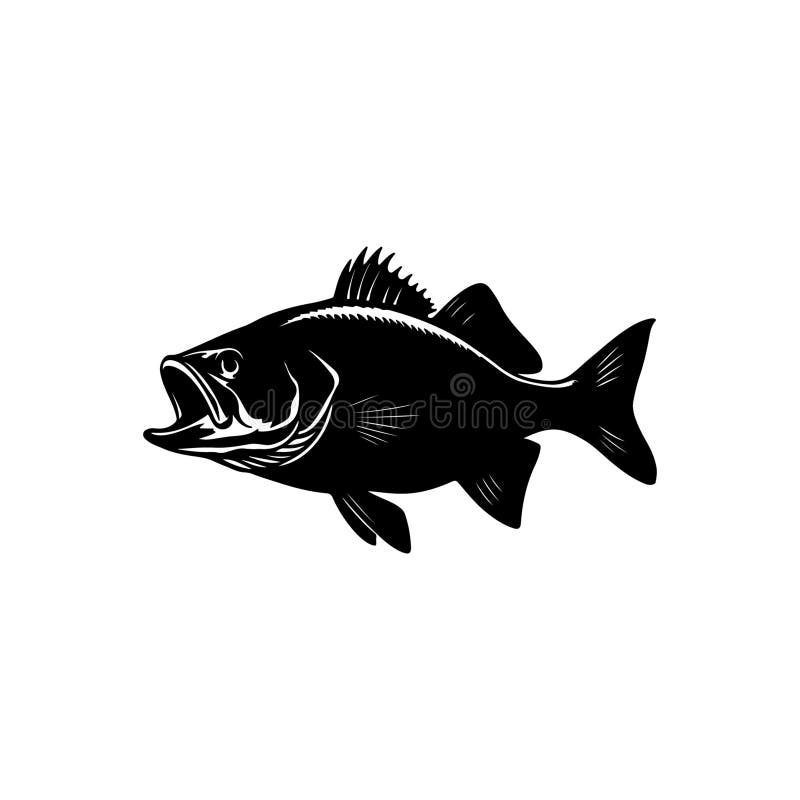Stylized Fish Vector Illustration Design Stock Vector - Illustration of ...