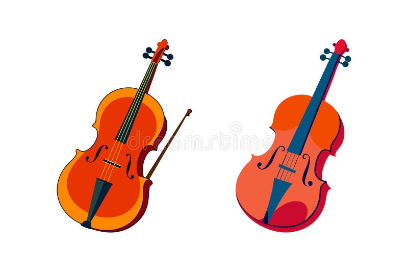 Cello Music Art Vector Illustration Stock Vector - Illustration of ...