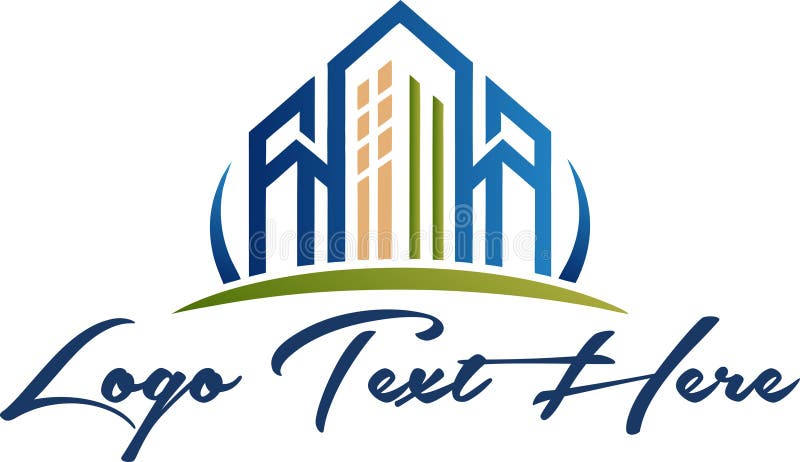 Property and Construction - Modern Real Estate Logo Design 10 Stock ...