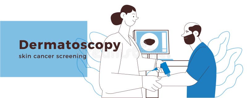Dermatoscopy. Skin Cancer Screening. Medical Equipment. Medical ...