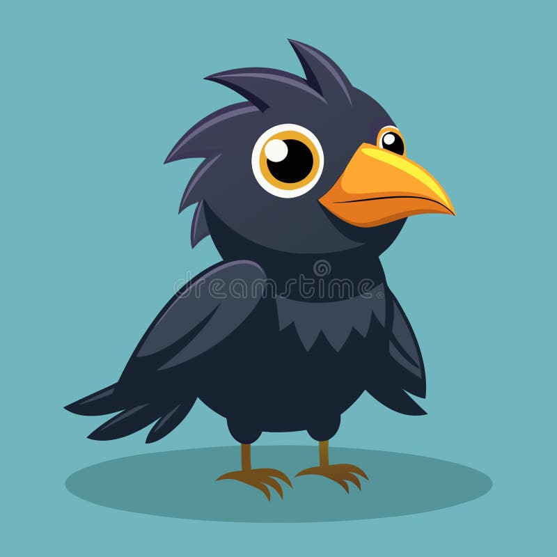Print Crow Clipart Vector Illustrations for Graphic Design Projects ...