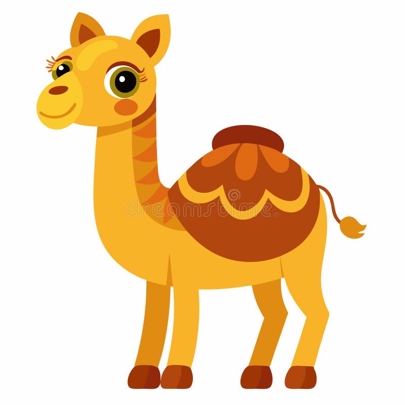Print Cute Camel Clipart Vector for Fun and Creative Design Projects ...