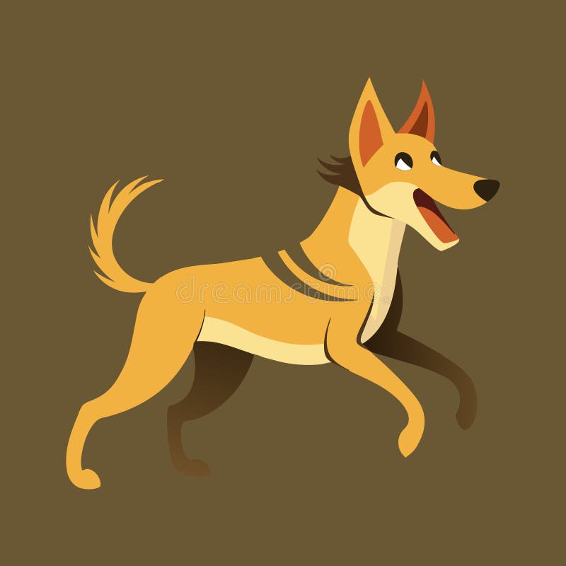 Angry Animal Burger Picard Vector Illustration Stock Vector ...