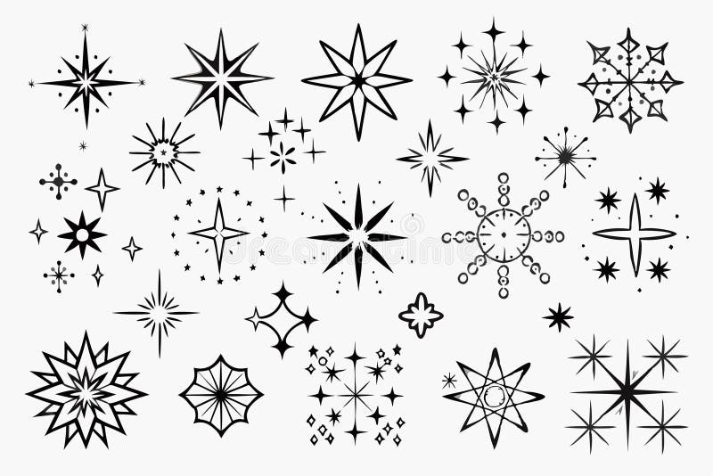 Glare Symbols Stock Illustrations – 1,209 Glare Symbols Stock ...