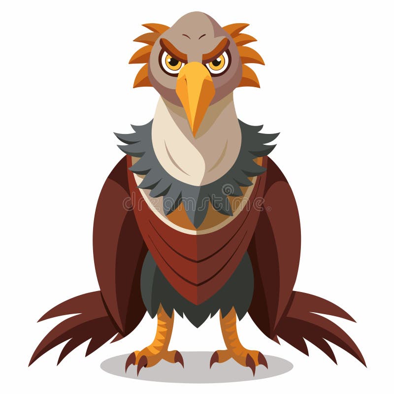 Print Handsome Vulture Clipart Vector Graphics Illustrations Artwork ...