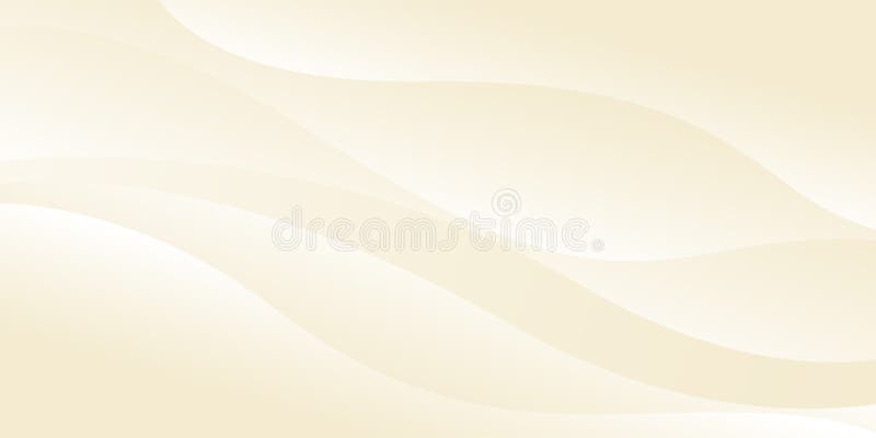 Abstract Soft White and Cream Wave Background. Modern Elegant Luxury ...