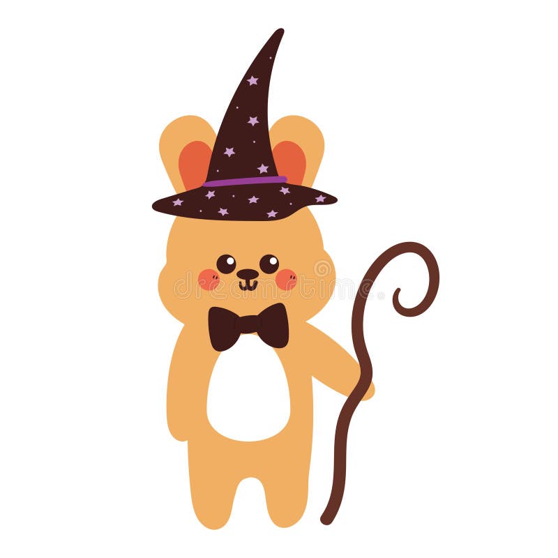 Cute Drawing Cartoon Bunny with Halloween Costume for Halloween Vibes ...