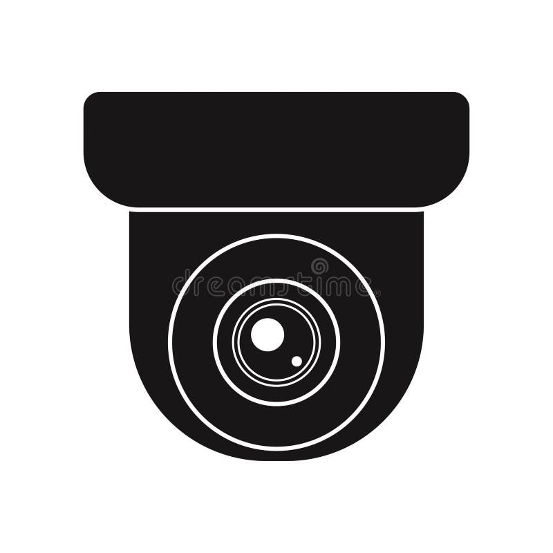 CCTV Sign of Security System Symbol Stock Vector - Illustration of ...