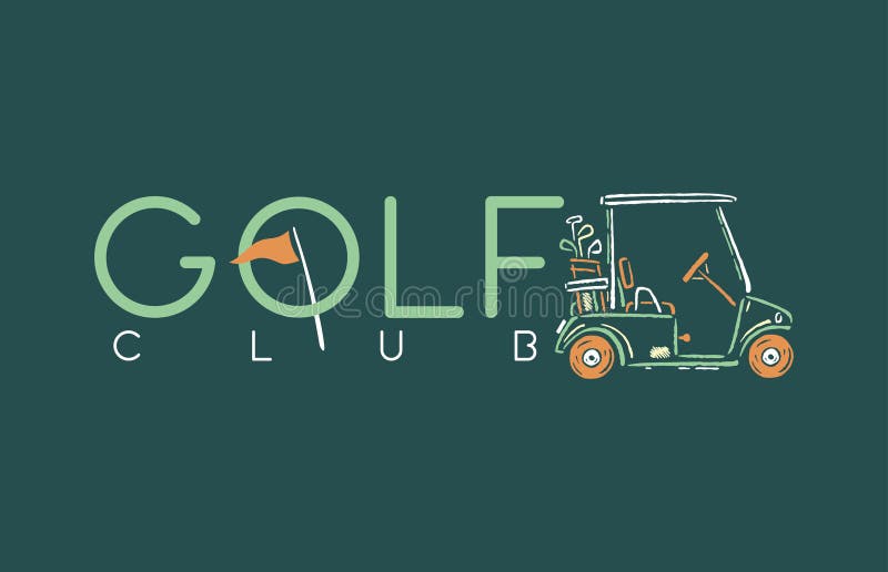 Golf Lettering Stock Illustrations – 361 Golf Lettering Stock ...