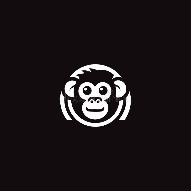 Monkey Logo. Simple Modern Monkey Logo Suitable for Many Businesses ...