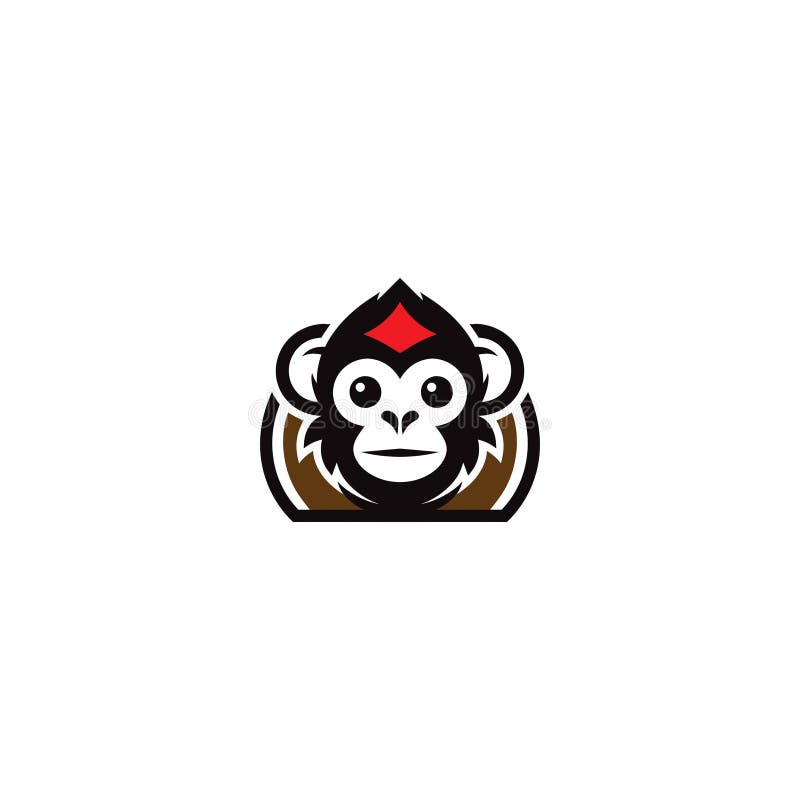Monkey Logo. Simple Modern Monkey Logo Suitable for Many Businesses ...