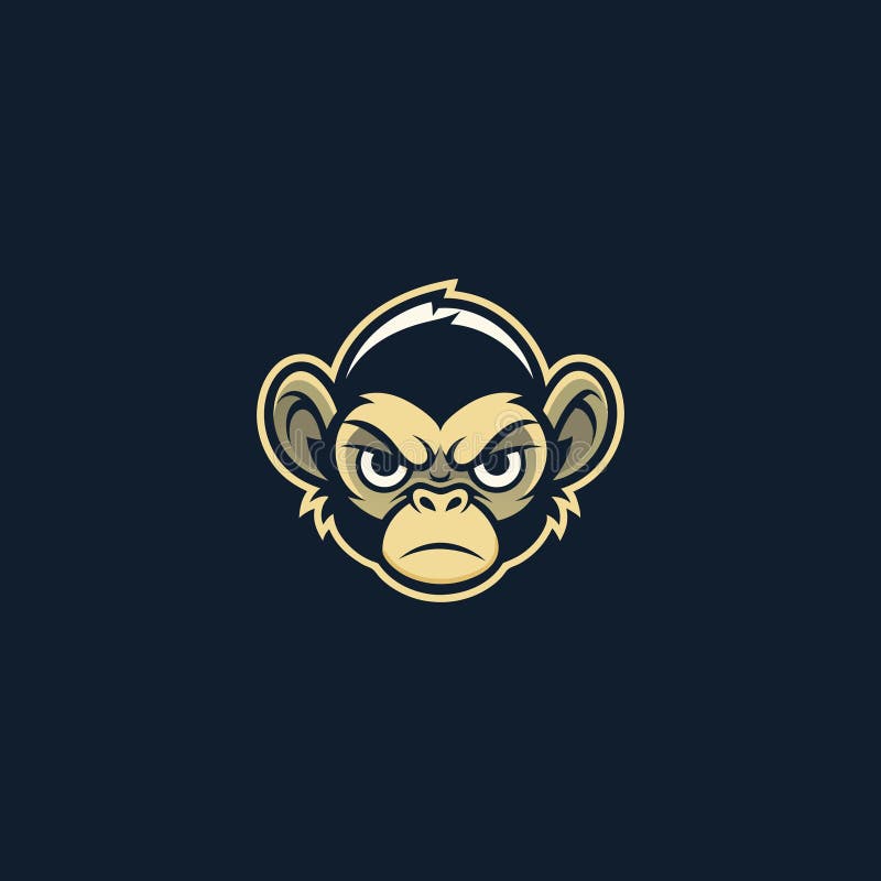 Monkey Logo. Simple Modern Monkey Logo Suitable for Many Businesses ...