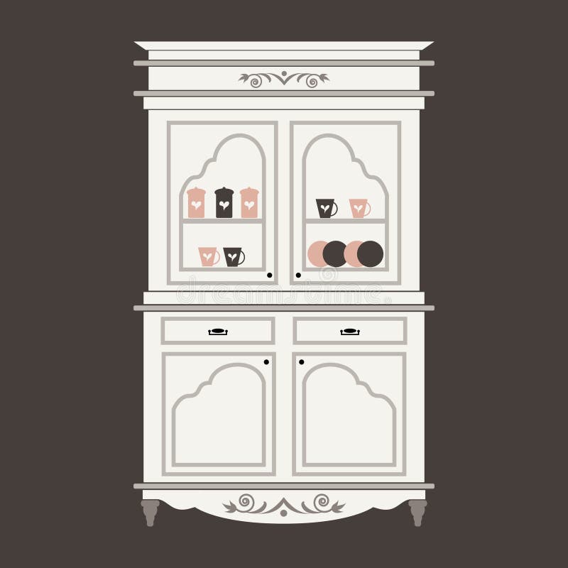 Cupboard Drawing Stock Illustrations – 2,534 Cupboard Drawing Stock ...