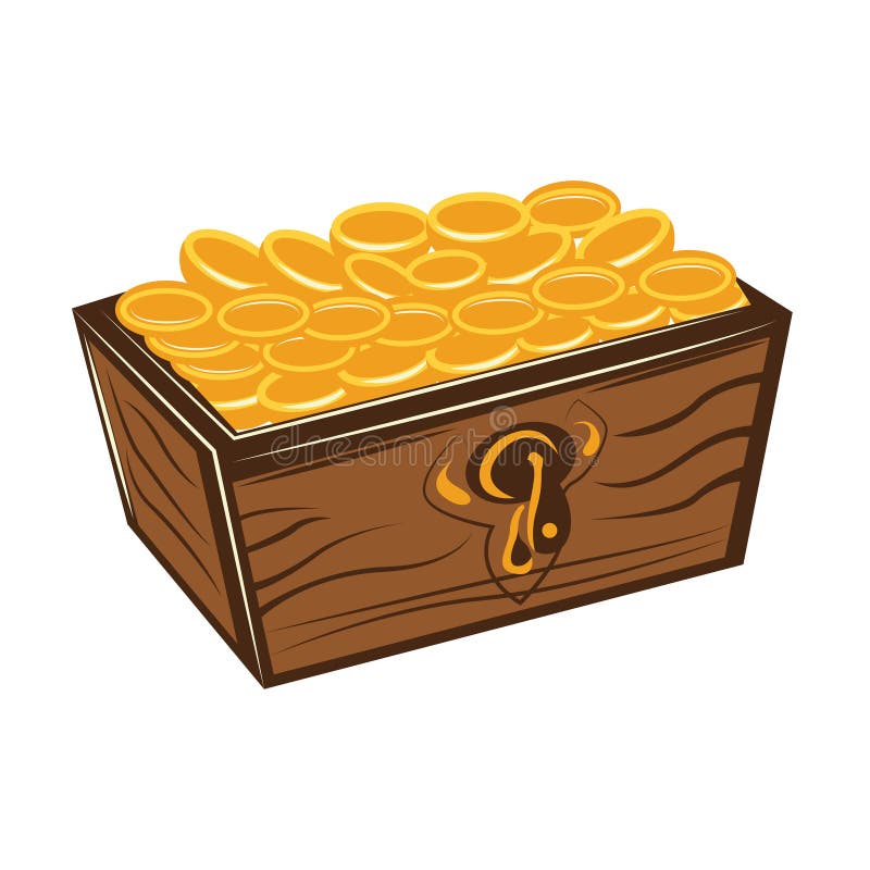 Treasure Chest Clip Art Stock Illustrations – 647 Treasure Chest Clip ...