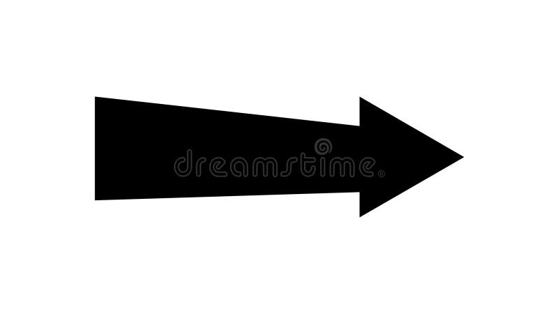Line Arrow Indicate Movement Stock Illustrations – 60 Line Arrow ...