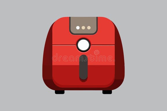 Air Fryer Vector Art Illustration Stock Vector - Illustration of ...