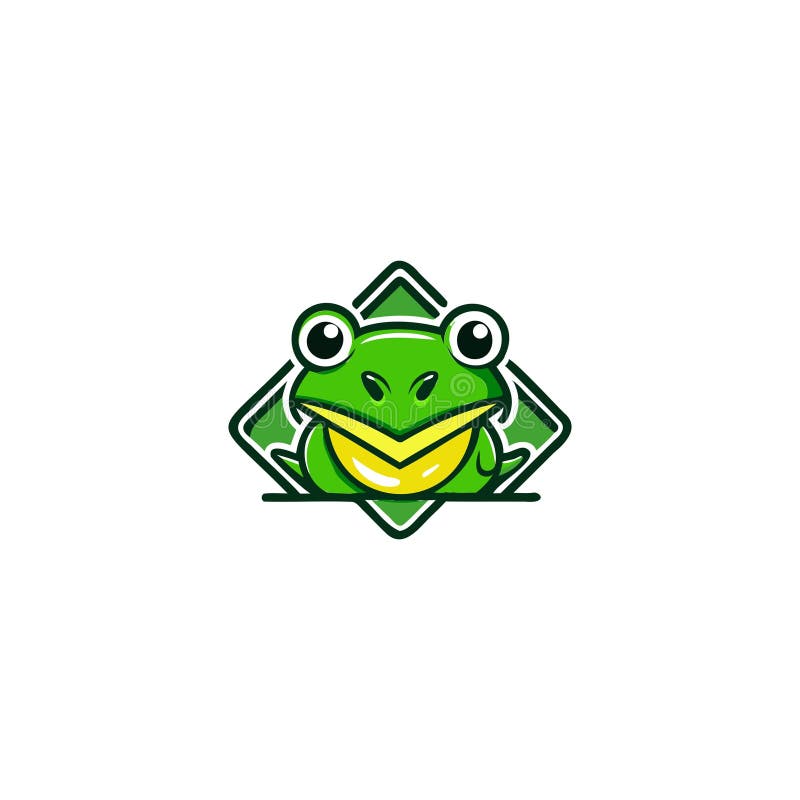 Frog Logo. Creative and Unique Frog Logo Concept. Animal Logos Animals Frog Brand. Stock ...