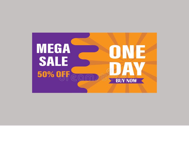 MEGA SALE UP TO 50 OFF. Sale Marketing Discount Offer Price Promotion ...