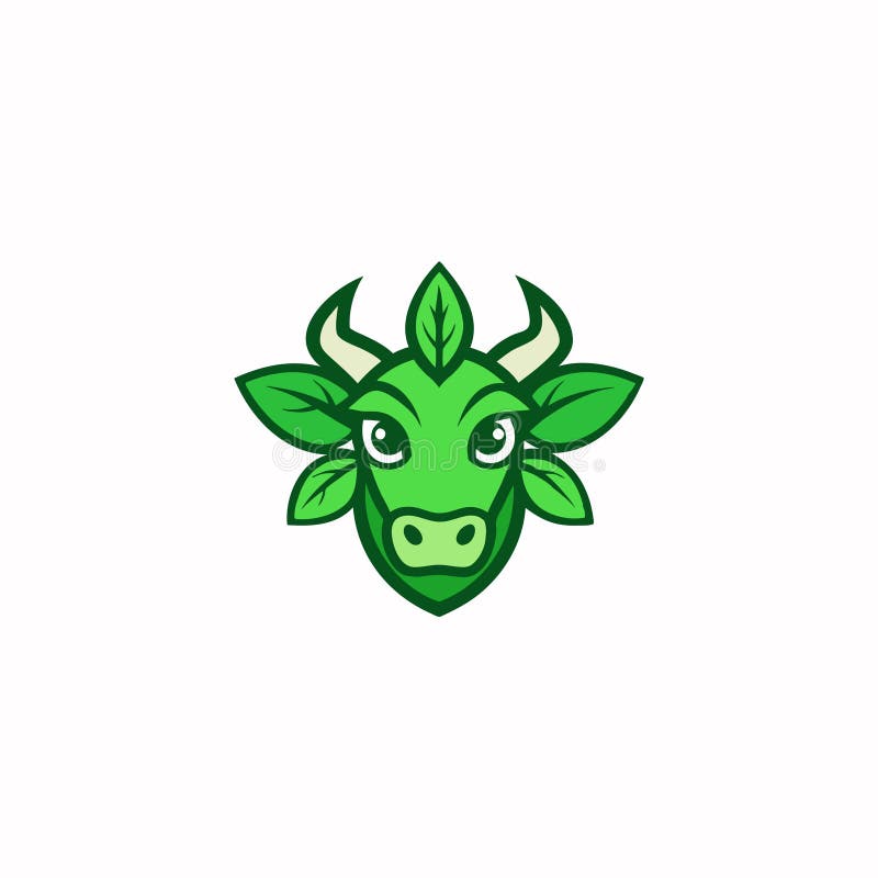 Simple Cow Logo. Cow Made in a Simple Style that Looks Elegant and ...