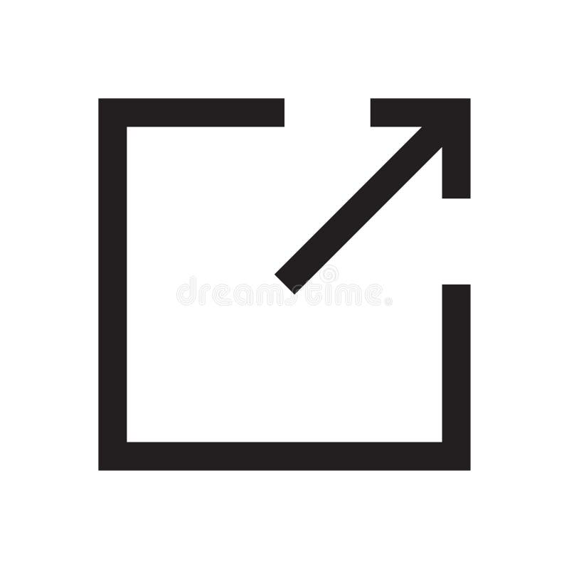 Vector Go To Website Icon stock vector. Illustration of network - 340409870