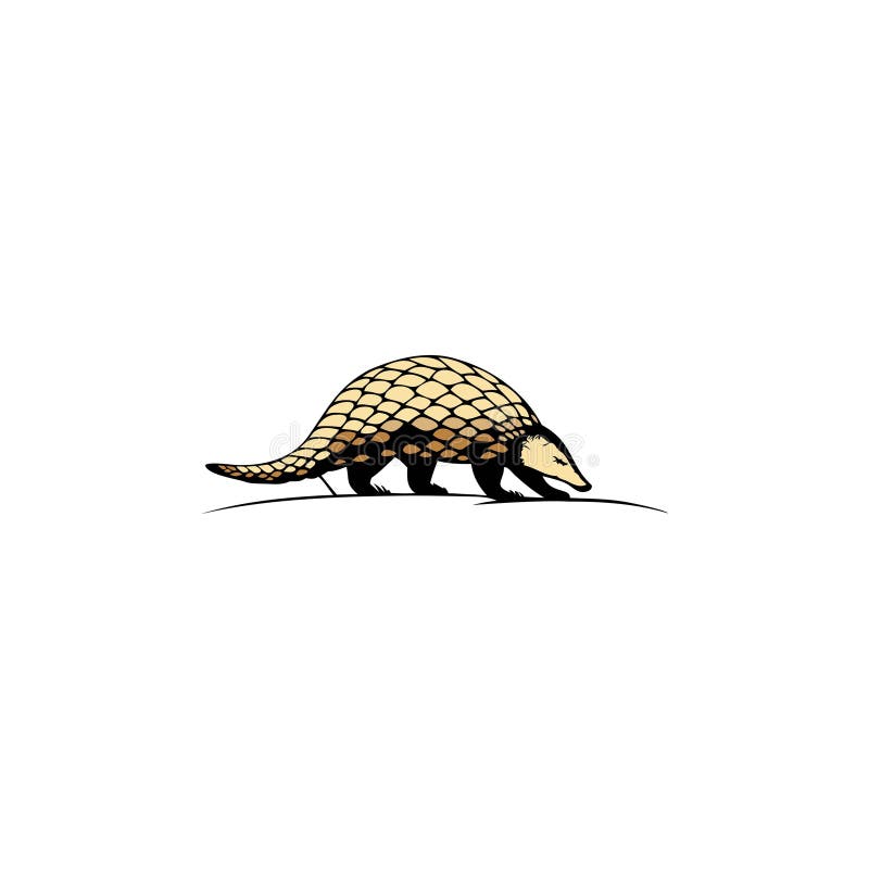 Pangolin Logo. Pangolin Logo Made in Monoline Style Very Simple Not ...