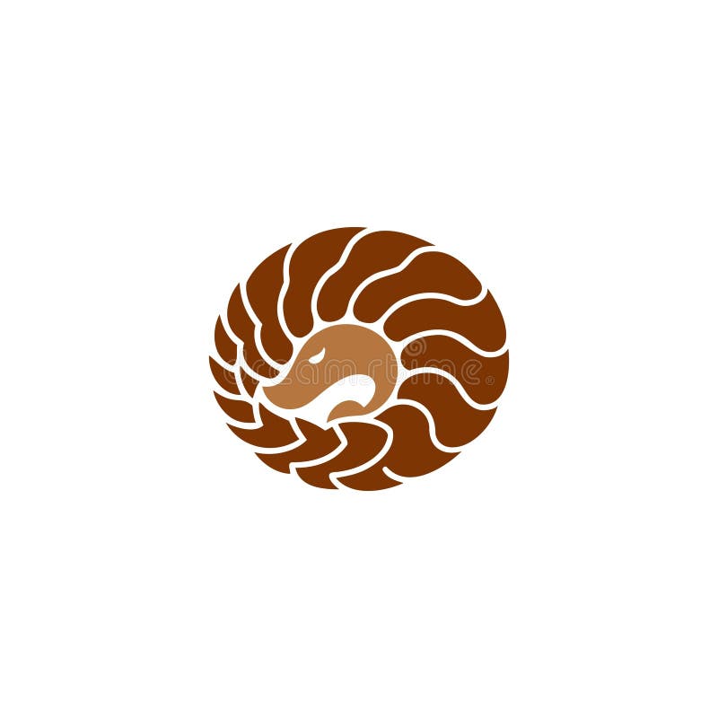 Pangolin Logo. Pangolin Logo Made in Monoline Style Very Simple Not ...