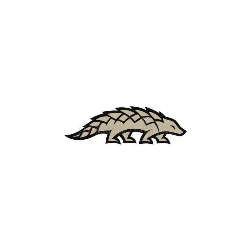 Pangolin Logo. Pangolin Logo Made in Monoline Style Very Simple Not ...