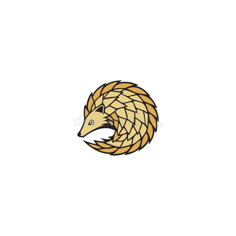 Pangolin Logo. Pangolin Logo Made in Monoline Style Very Simple Not ...