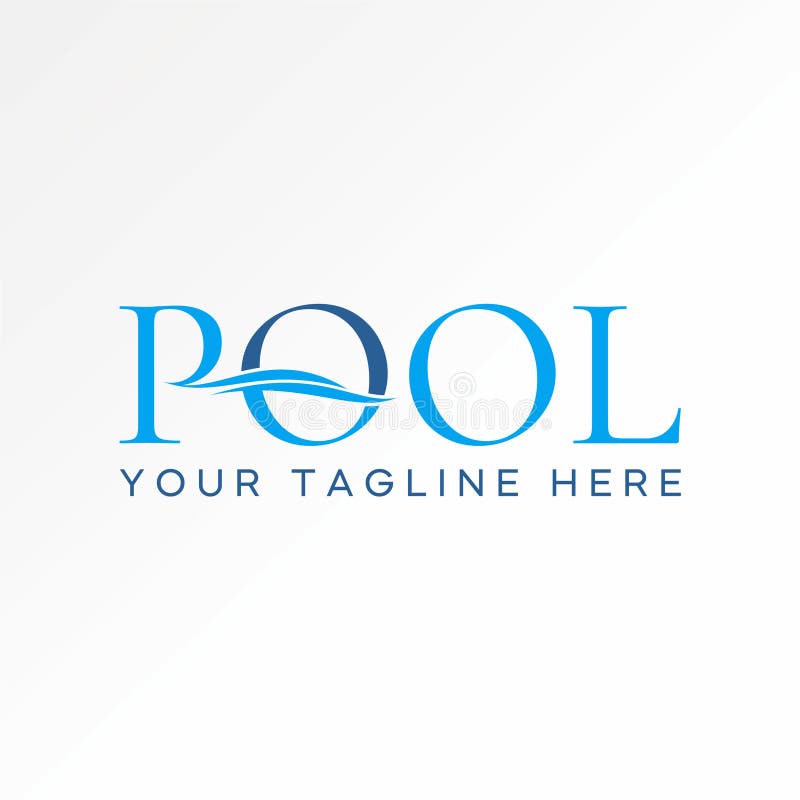 Initial Text Word Pool Font Swimming Water Related To Swim Monogram ...