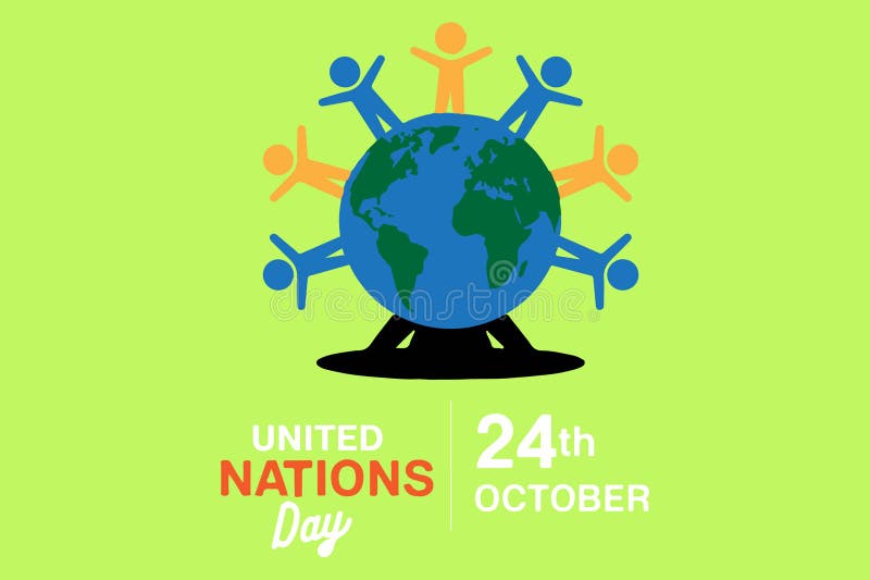 United Nation Day Vector Illustration 1 Stock Vector - Illustration of ...
