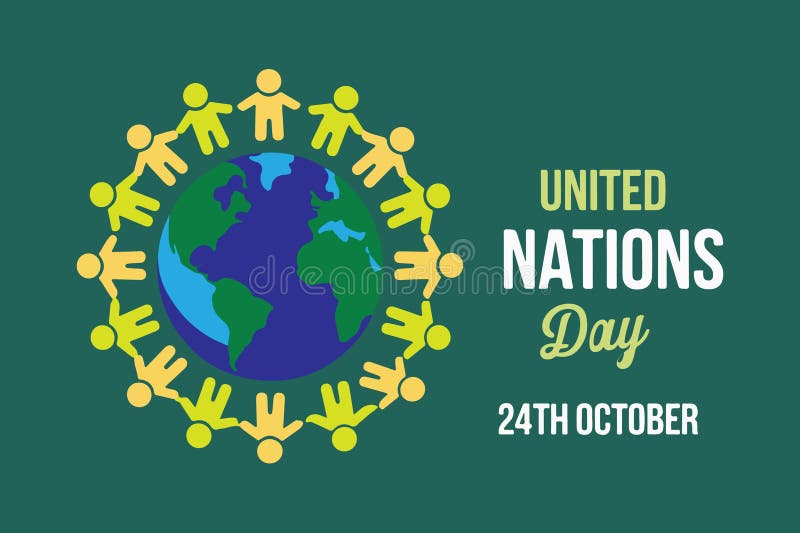 United Nation Day Vector Illustration 3 Stock Vector - Illustration of ...