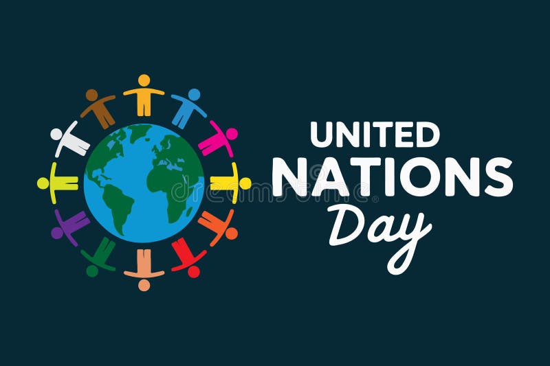 United Nation Day Vector Illustration 4 Stock Vector - Illustration of ...