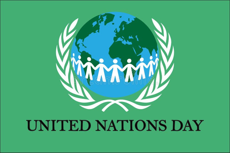 United Nation Day Vector Illustration 5 Stock Vector - Illustration of ...