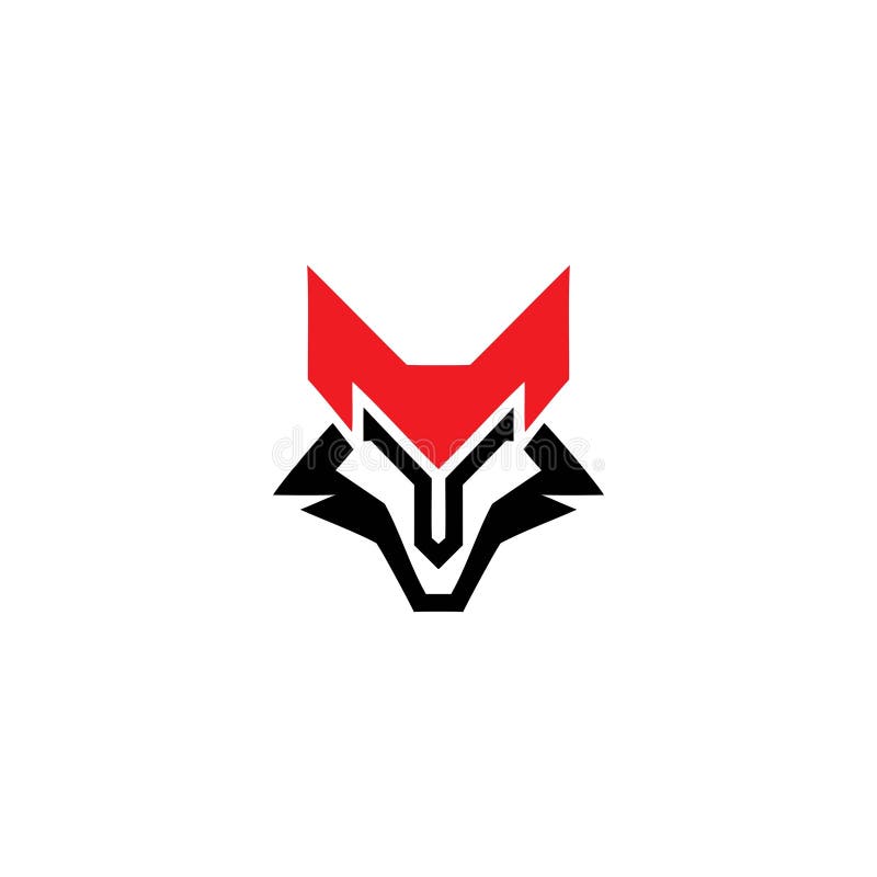 Wolf Logo. Powerful and Unique Trendy Iconic Simple Wolf Logo. Stock ...
