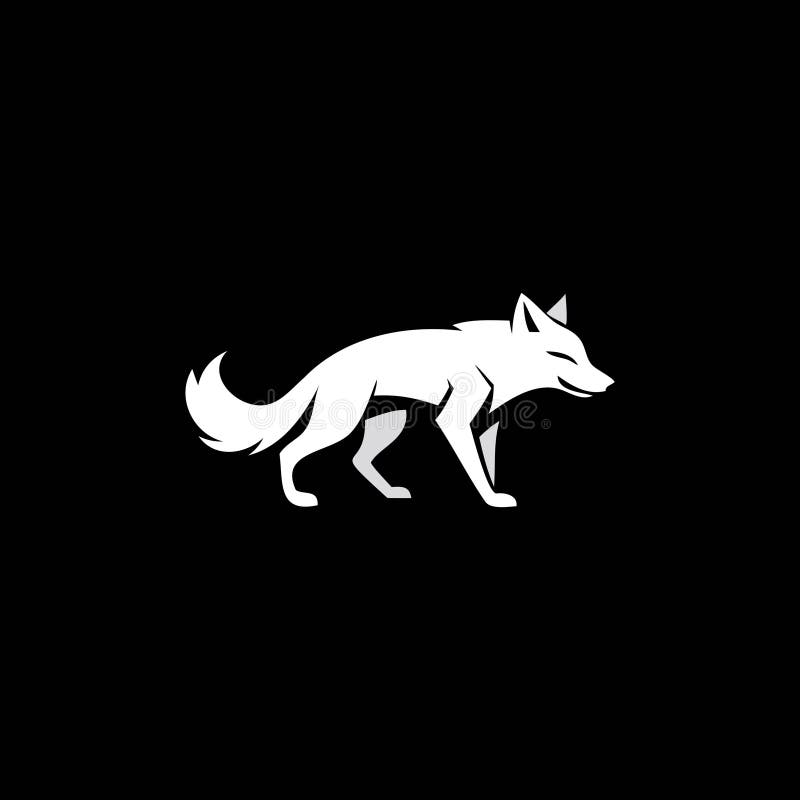 Wolf Logo. Powerful and Unique Trendy Iconic Simple Wolf Logo. Stock ...