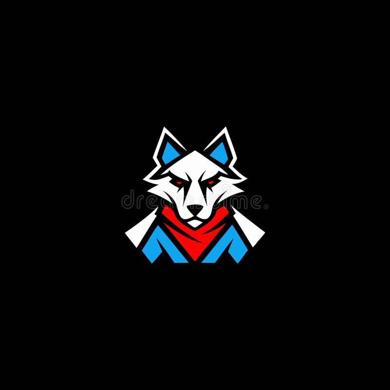 Wolf Logo. Powerful and Unique Trendy Iconic Simple Wolf Logo. Stock ...