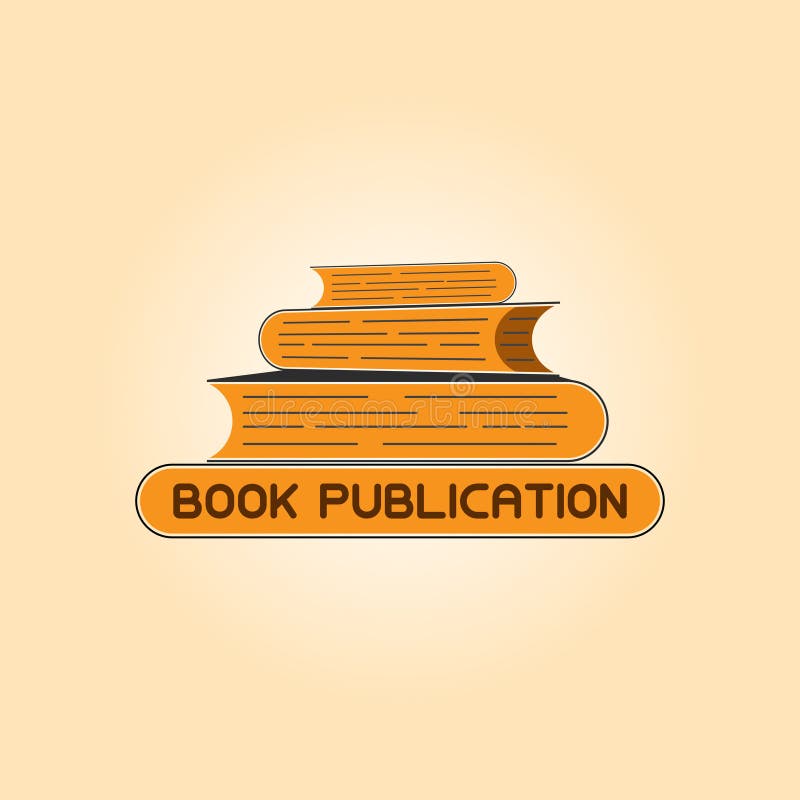 Book Publication Logo Vector Graphic Design Stock Illustration ...