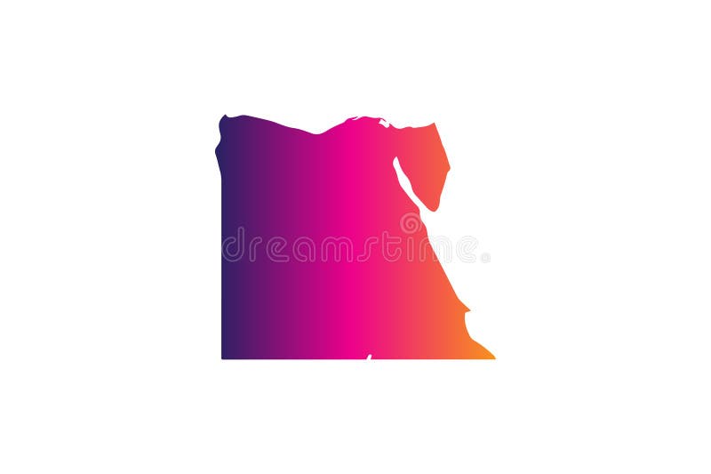 Vector Color Map Egypt Stock Photos - Free & Royalty-Free Stock Photos ...