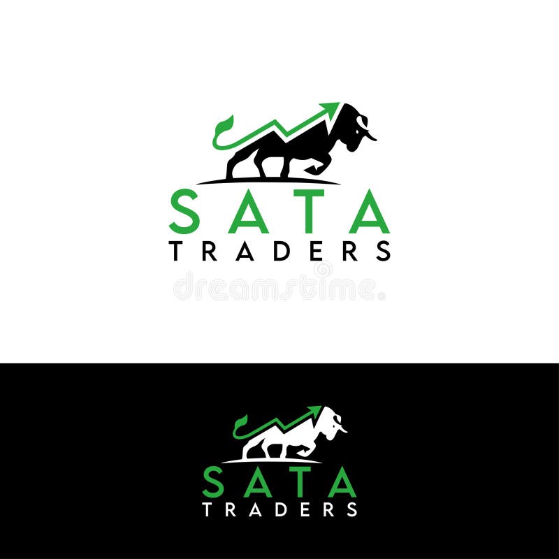Sata Traders, Trade Logo, Finance, Marketing Minimalist and Business ...