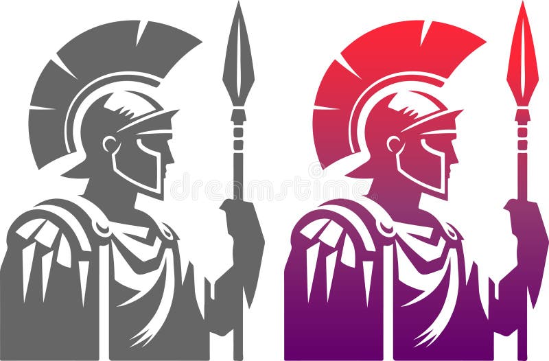 Roman Soldier Game Sprite stock vector. Illustration of guard - 55907821