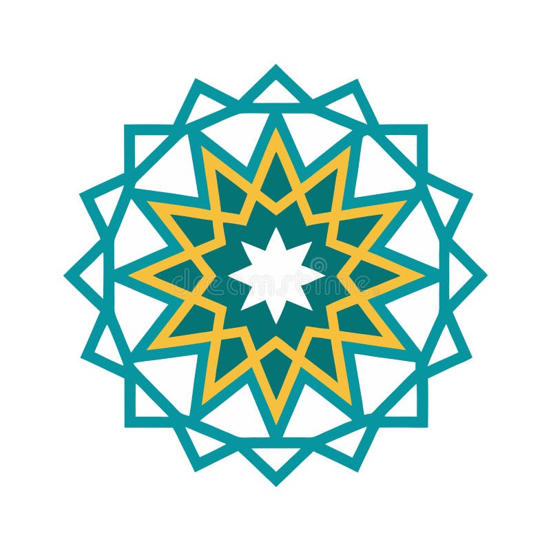 Arabic Islamic Vector Pattern Design. Stock Vector - Illustration of ...